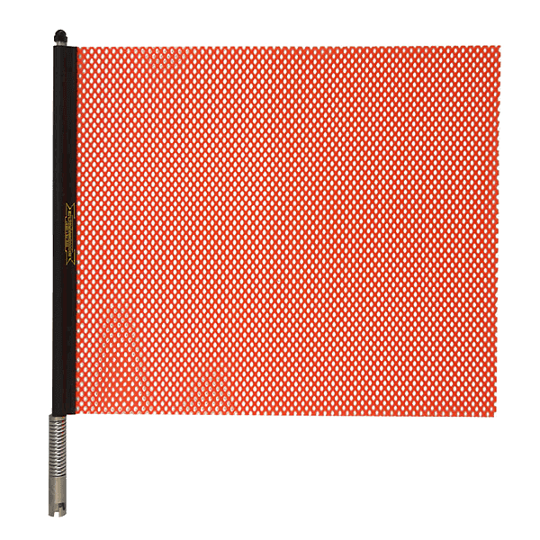 Quickmount Warning Flag Assembly - Orange - Verduyn Tarps - Canada