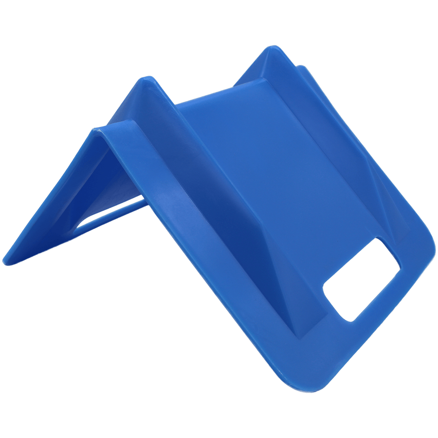 12" Wide Blue Plastic Corner Protector - Verduyn Tarps - Canada