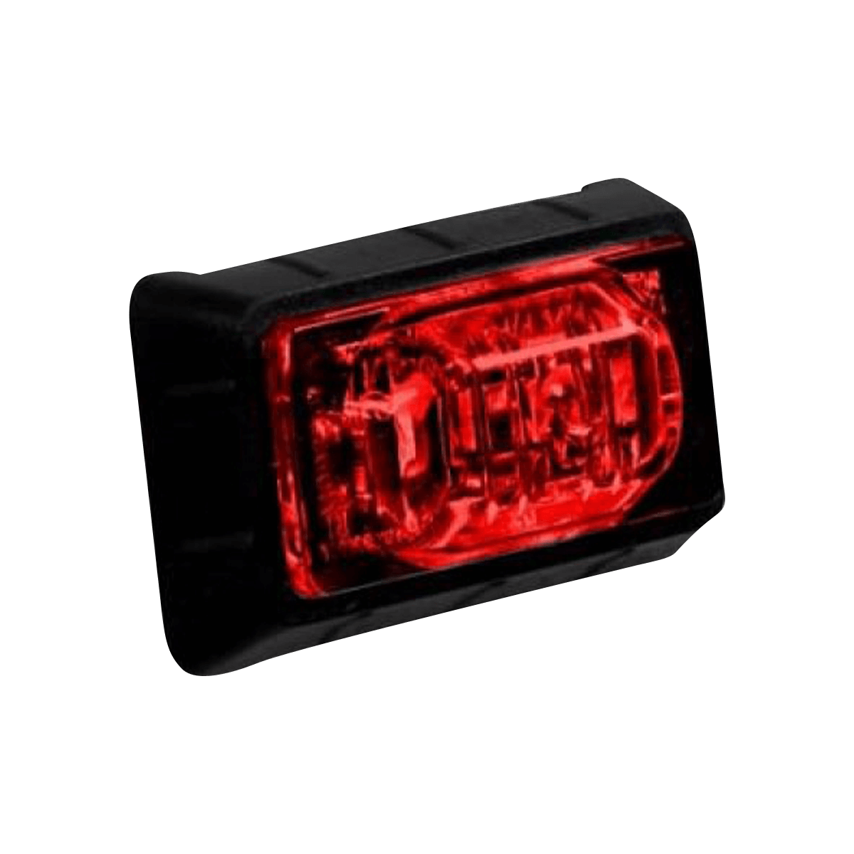 1.5" Mini P2PC Clearance Marker Light with 3 LEDs - Red - Verduyn Tarps ...