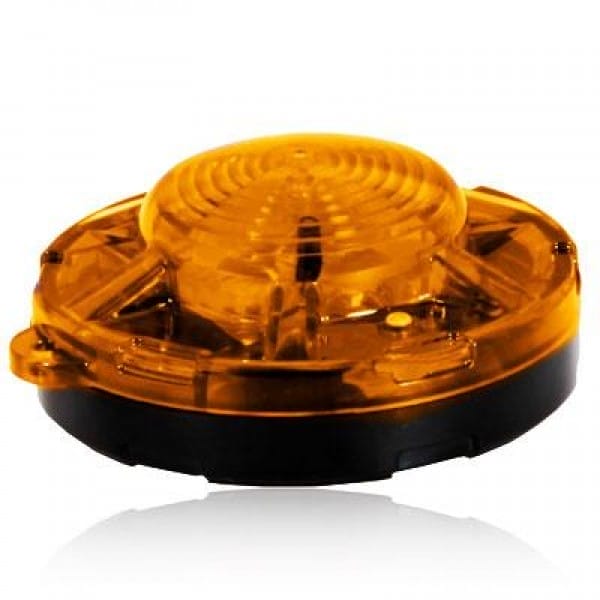 3.50” Round Battery Operated Emergency Flasher - Amber - Verduyn Tarps ...