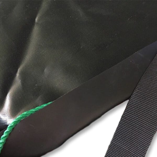 2 Piece Heavy Duty Steel Tarp Set - 16' x 27' (4' Drops + Flaps ...